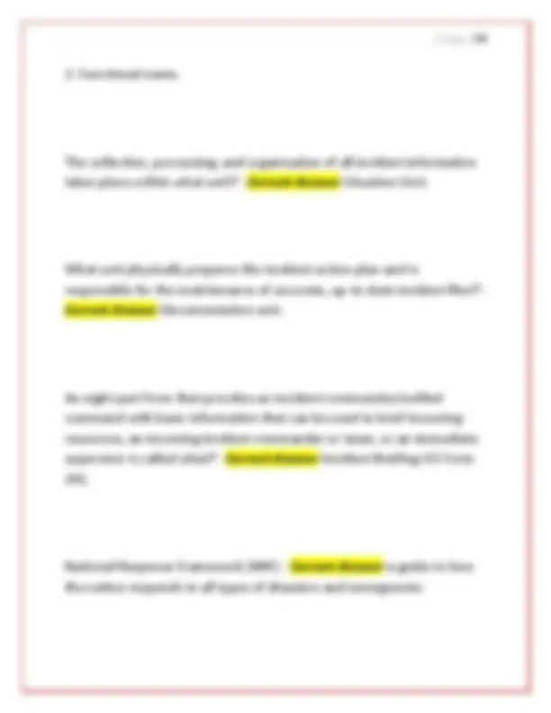 FEMA is / ICS 100, 200, 700, 800 (Incident Command System)Complete ...