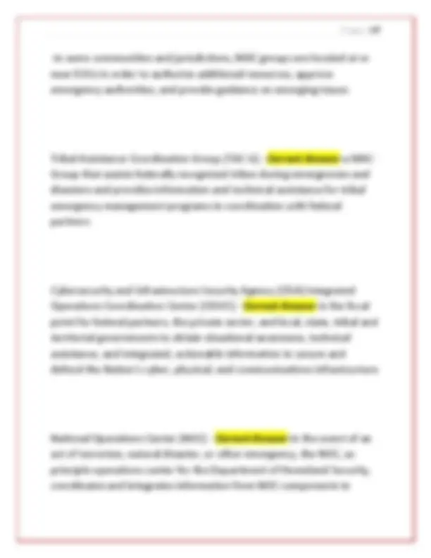 FEMA is / ICS 100, 200, 700, 800 (Incident Command System)Complete ...