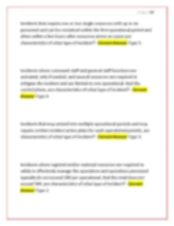 FEMA is / ICS 100, 200, 700, 800 (Incident Command System)Complete ...