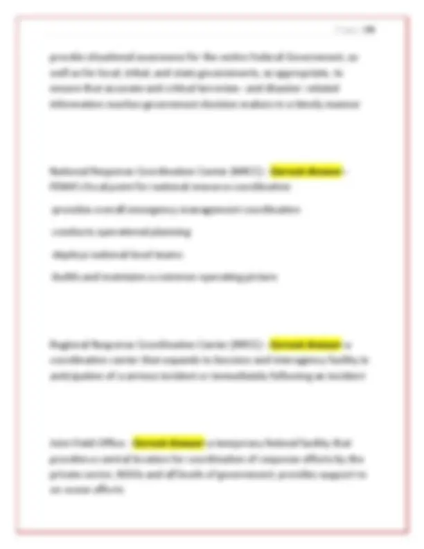 FEMA is / ICS 100, 200, 700, 800 (Incident Command System)Complete ...