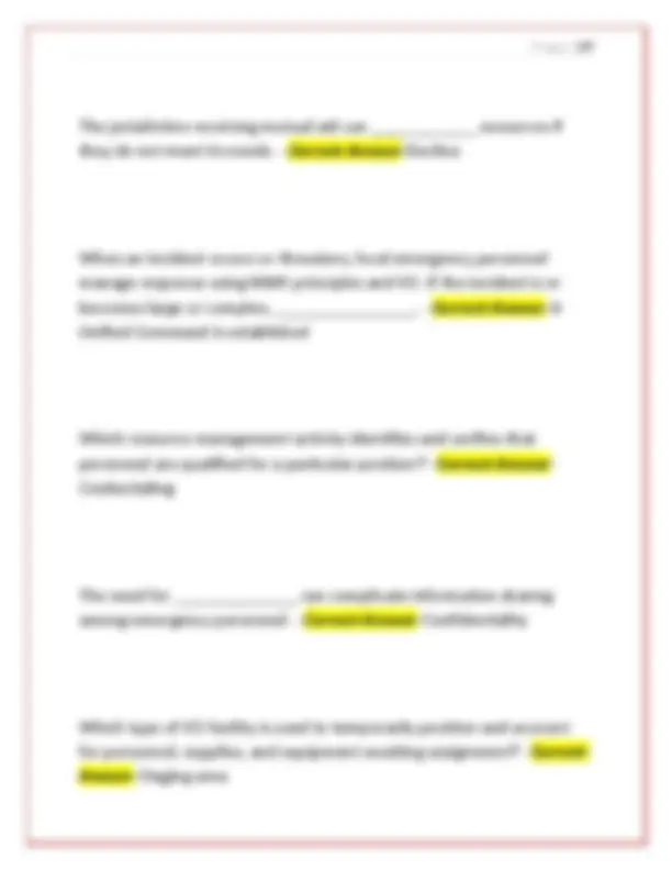 FEMA is / ICS 100, 200, 700, 800 (Incident Command System)Complete ...