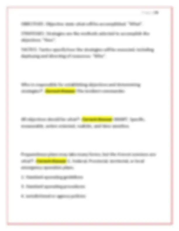 FEMA is / ICS 100, 200, 700, 800 (Incident Command System)Complete ...