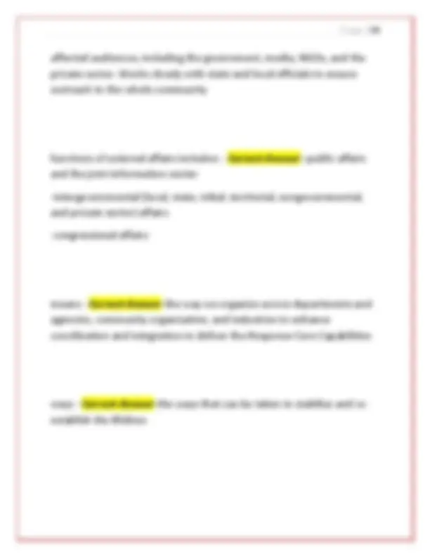 FEMA is / ICS 100, 200, 700, 800 (Incident Command System)Complete ...