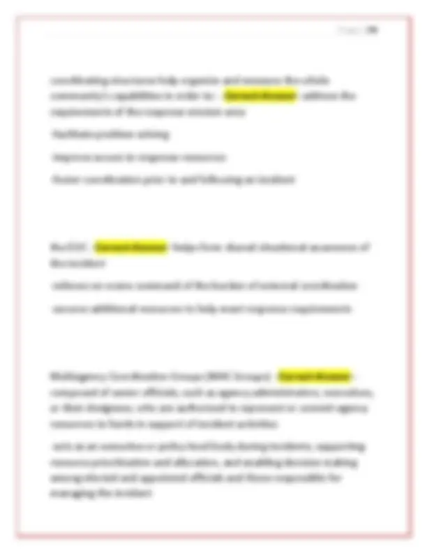 FEMA is / ICS 100, 200, 700, 800 (Incident Command System)Complete ...
