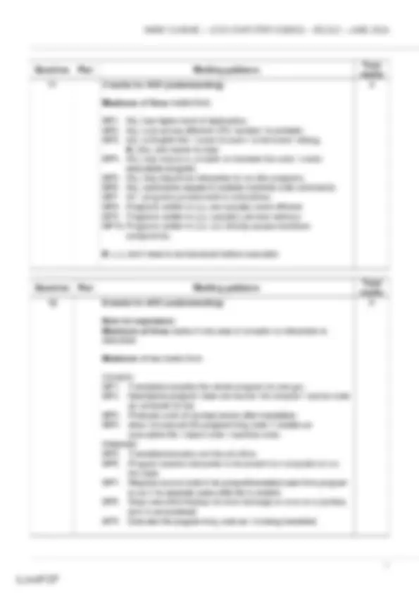 Actual 2024 AQA GCSE COMPUTER SCIENCE 8525/2 Paper 2 Merged Question Paper + Mark Scheme | Exams ...
