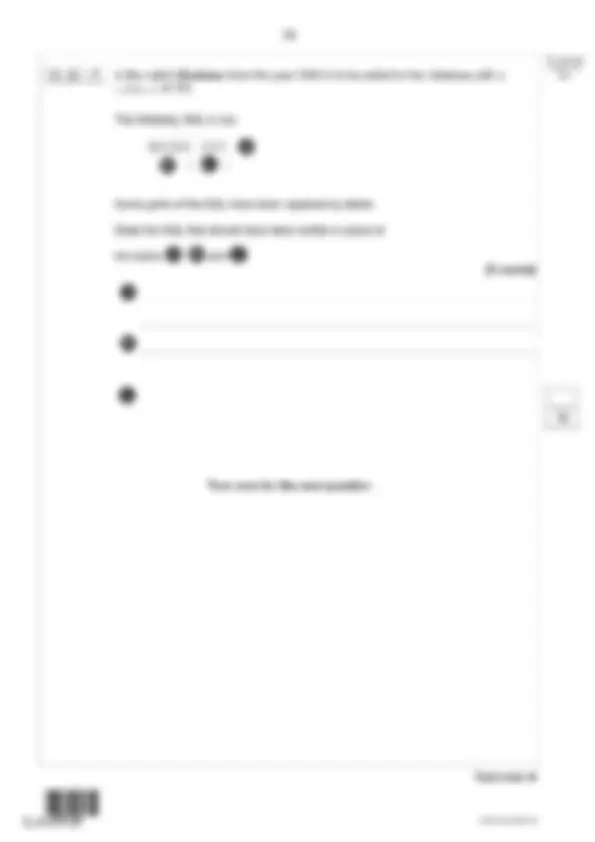 Actual 2024 AQA GCSE COMPUTER SCIENCE 8525/2 Paper 2 Merged Question ...