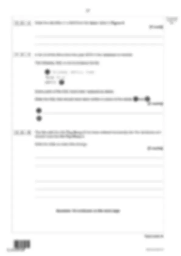 Actual 2024 AQA GCSE COMPUTER SCIENCE 8525/2 Paper 2 Merged Question ...