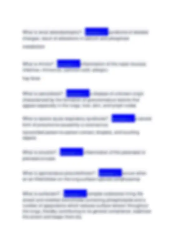 Galen NUR 242 Exam 3 Streb Med Surg Exam 3 Complete 2025 EXAM | Exams Nursing | Docsity