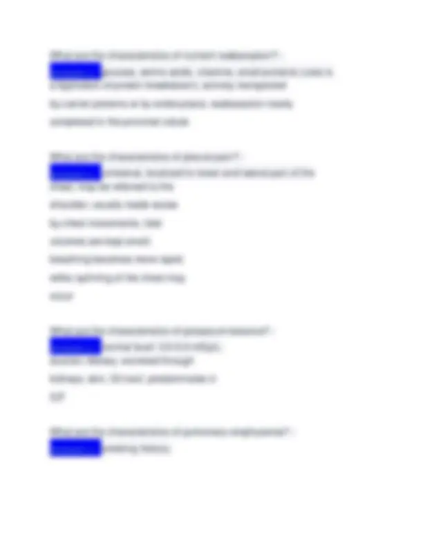 Galen NUR 242 Exam 3 Streb Med Surg Exam 3 Complete 2025 EXAM | Exams Nursing | Docsity