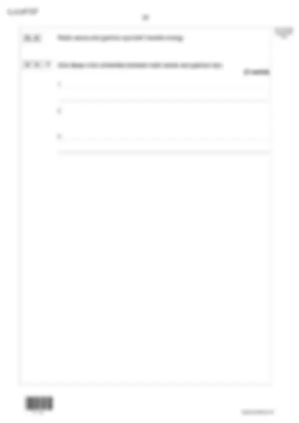 Actual 2024 AQA GCSE PHYSICS 8463/2H Paper 2 Higher Tier Question Paper ...