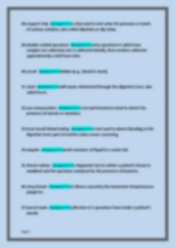 Hartman’s Phlebotomy Technician Ch. 1, 10 (Capillary Puncture) & 11 ...