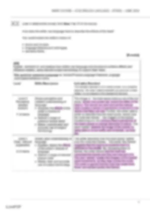 Actual 2024 AQA GCSE ENGLISH LANGUAGE 8700/1 Paper 1 Question Paper ...