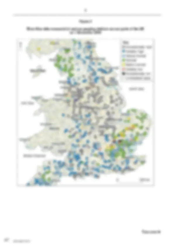 Actual 2024 AQA A-level GEOGRAPHY 7037/1 Paper 1 Question Paper + Mark ...