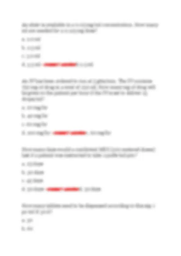 PTCB PRACTICE TEST NEWEST EXAM 2025 WITH MULTIPLE CHOICE OF QUESTIONS ...