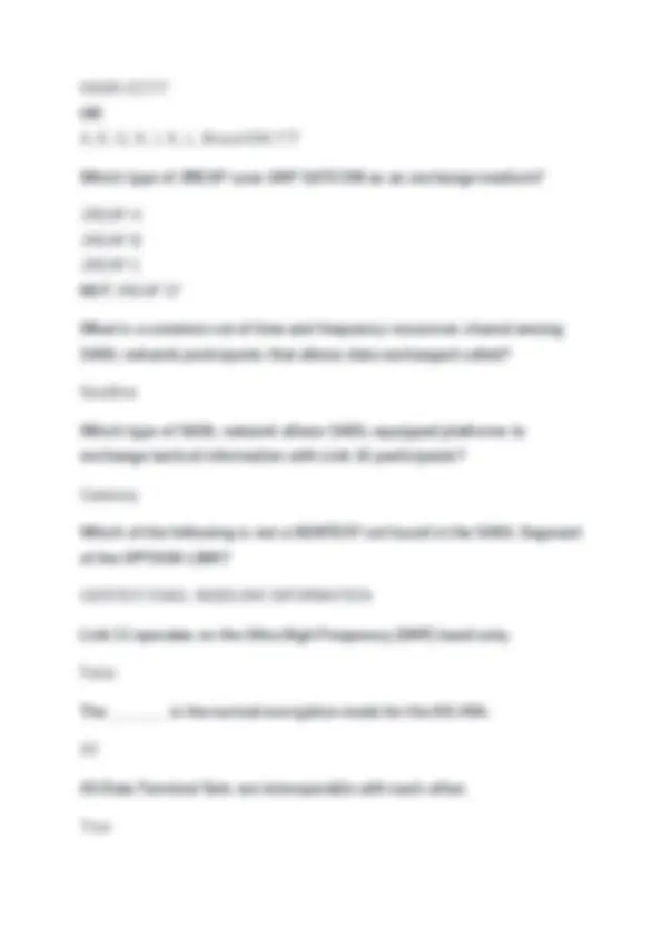 JTIDS- POST TEST 4 study set with 100% verified solutions-personalized ...