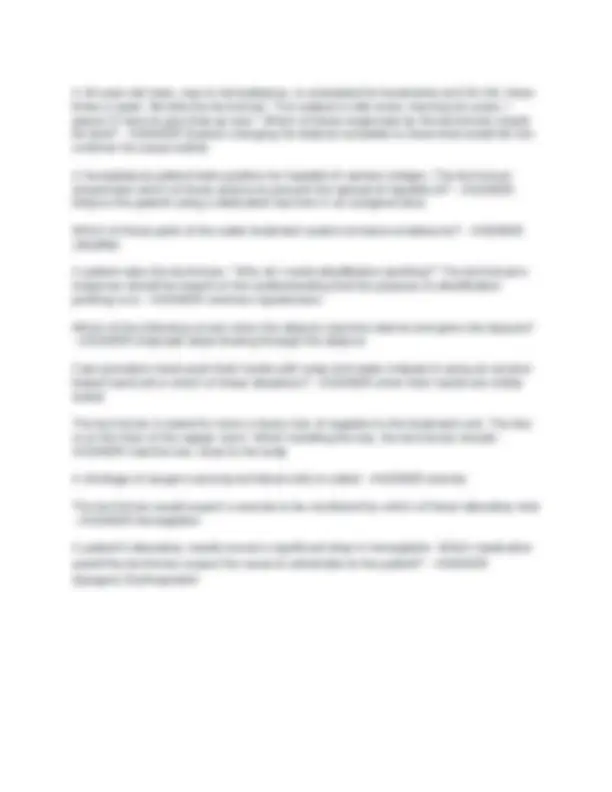 CCHT 2025 STUDY GUIDE CORRECT 100% | Exams Nursing | Docsity