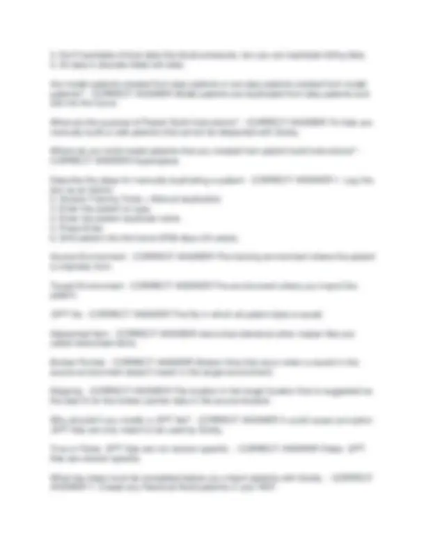 ED 300: Epic Training Build | Questions and Answers | 2025 Update | 100 ...