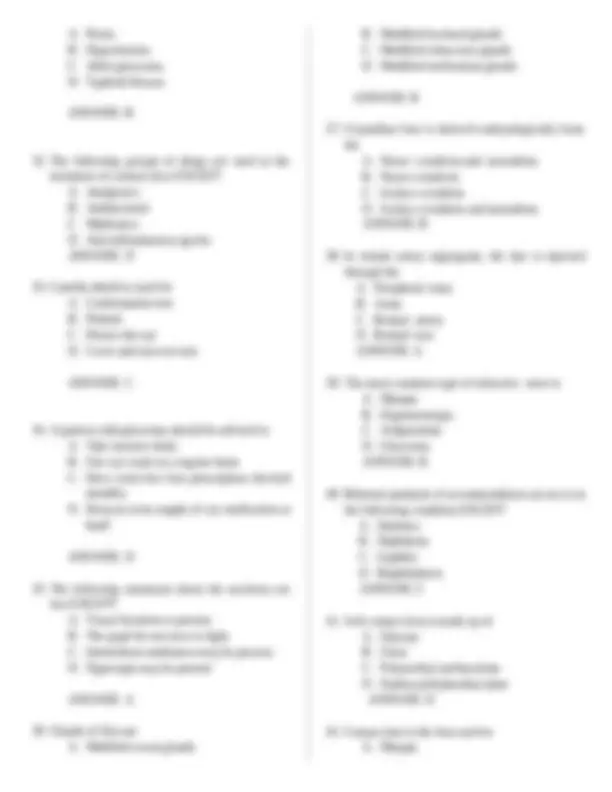 PART IV: COMPREHENSIVE OPHTHALMIC NURSING REVIEW: A MULTIPLE-CHOICE QUESTION APPROACH | Quizzes ...