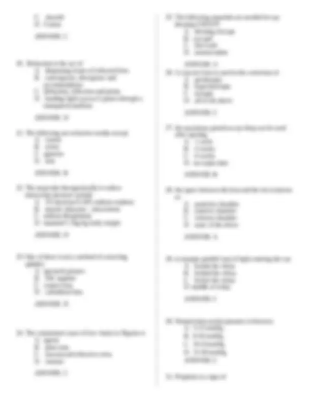 PART IV: COMPREHENSIVE OPHTHALMIC NURSING REVIEW: A MULTIPLE-CHOICE QUESTION APPROACH | Quizzes ...