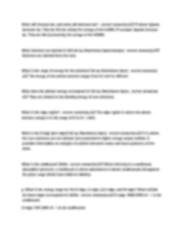 Inorganic Chemistry Study Guide: Questions and Answers on Atomic ...