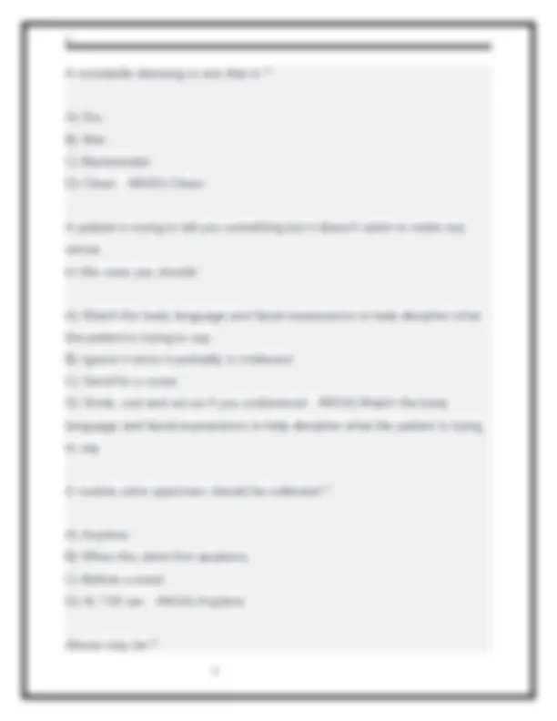 Home Health Aide Practice Test 2025-2026. Questions and Verified ...