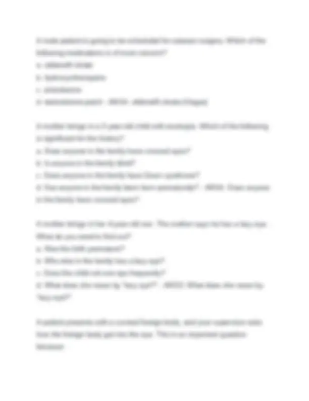 Certified Ophthalmic Assistant Exam Review: Questions and Answers ...