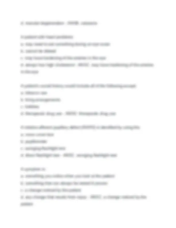 Certified Ophthalmic Assistant Exam Review: Questions and Answers ...