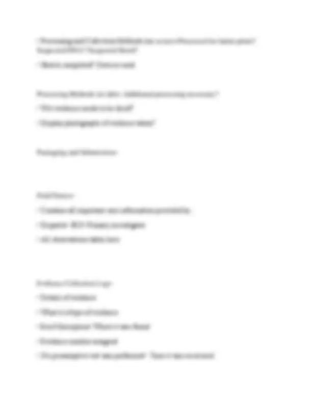 CRIME SCENE INVESTIGATION 2025/2026 EXAM 1 QUESTIONS AND ANSWERS GRADED ...