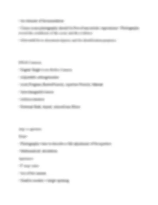 CRIME SCENE INVESTIGATION 2025/2026 EXAM 1 QUESTIONS AND ANSWERS GRADED ...