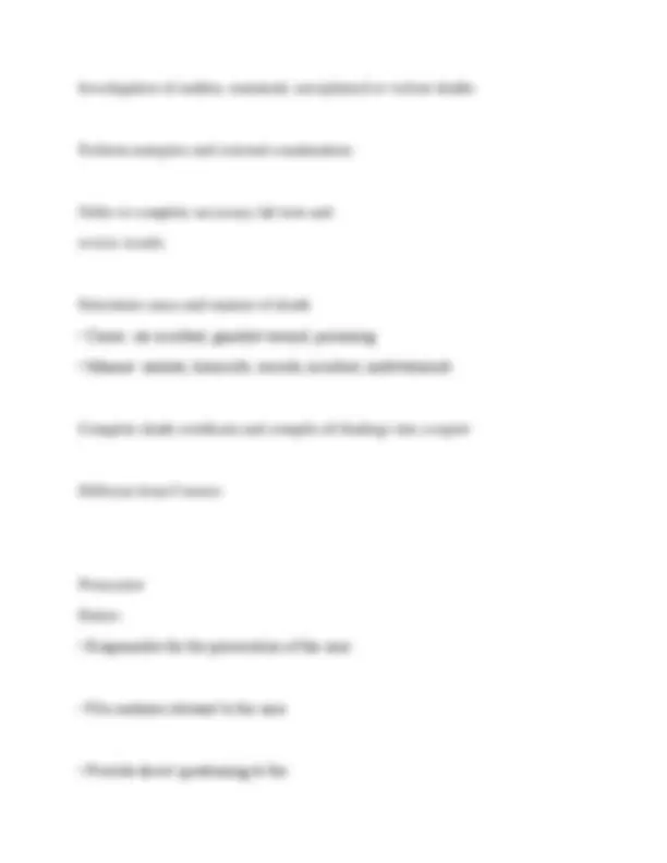 CRIME SCENE INVESTIGATION 2025/2026 EXAM 1 QUESTIONS AND ANSWERS GRADED ...