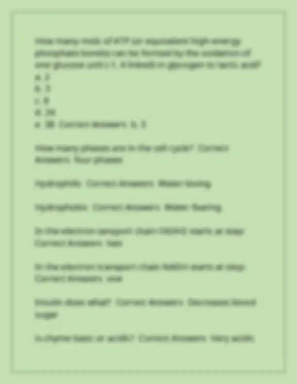 FNDH 620 Pop Quiz Answers Exam 1 Questions With Complete Solutions ...