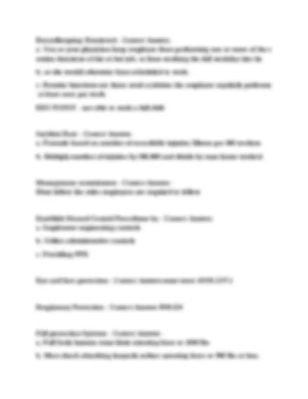 OSHA 510 Final Test Construction Industry Questions with 100% Correct ...