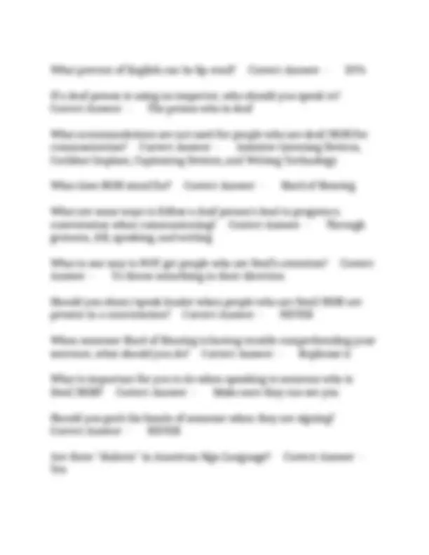 Teaching Deaf Students: Questions and Answers on Deaf Culture and ...