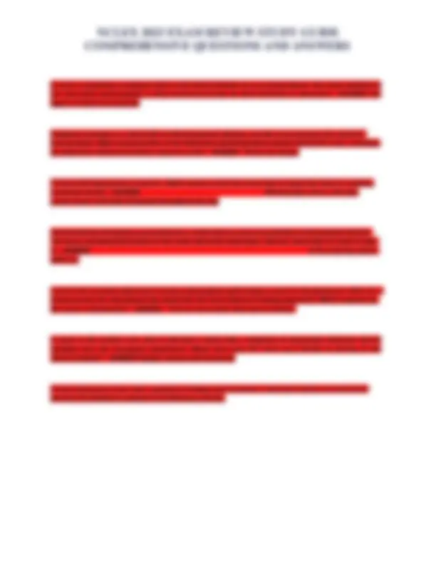 NCLEX 2025 EXAM REVIEW STUDY GUIDE COMPREHENSIVE QUESTIONS AND ANSWERS ...