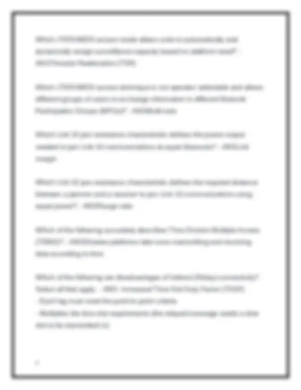 POST TEST 2- Introduction to Joint Multi-TDL Network Operations Q & A ...