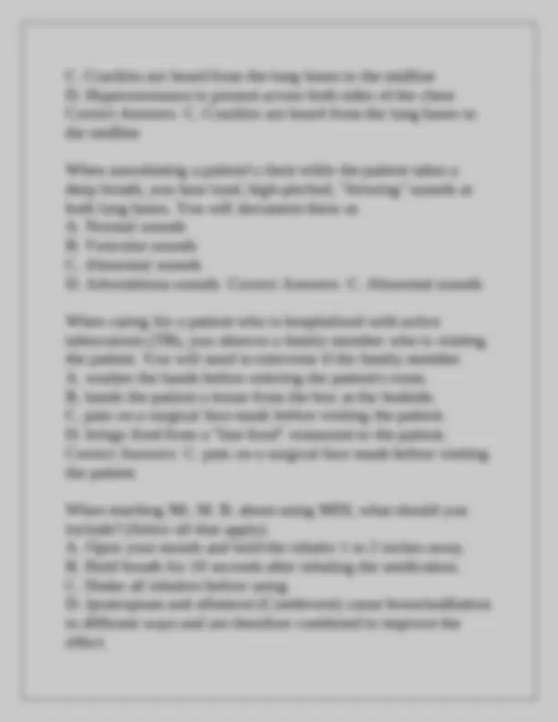 Respiratory Case Studies with Solutions: A Comprehensive Guide for ...