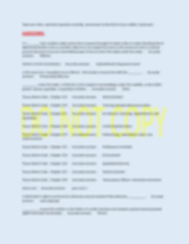 TEEX TCOLE Exam Study Guide and Practice Questions (2023-2024) | Exams ...