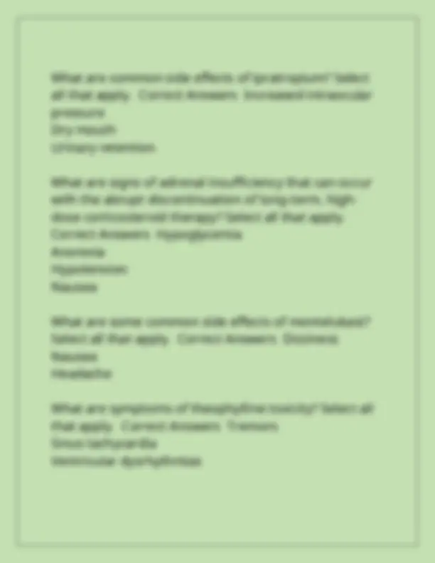 EDAPT: Gas Exchange Questions With Complete Solutions | Exams Nursing ...