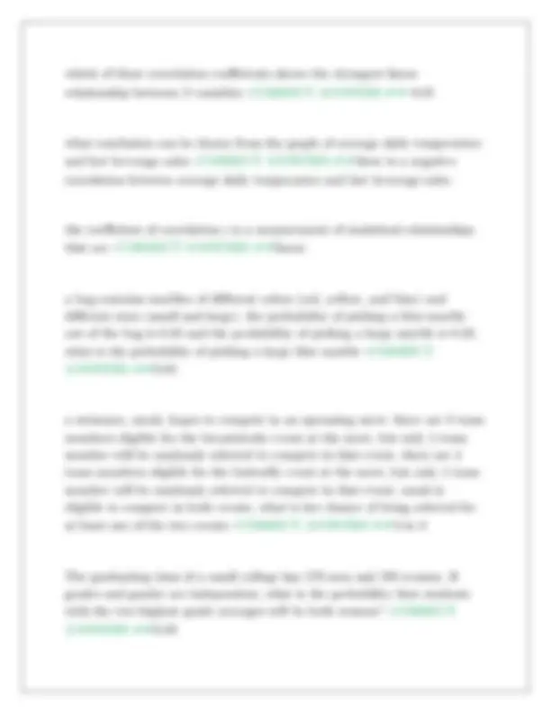 Straighterline Statistics Final Exam with correct answers | Exams ...