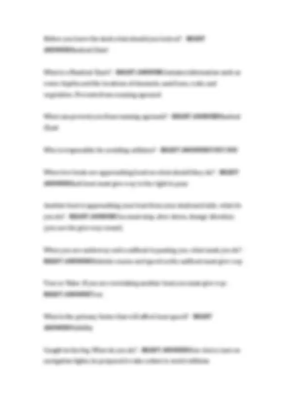 NJ Boating Exam 100% Correct Questions & Answers Latest Update | Exams ...