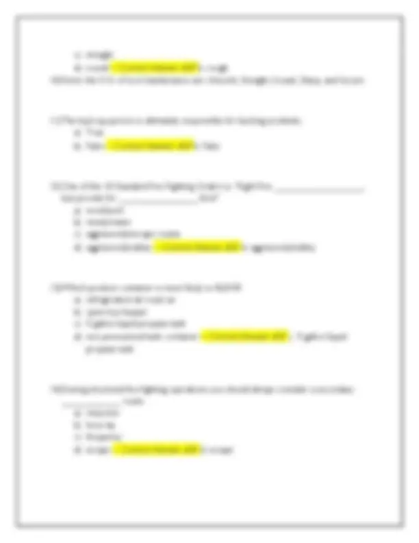 FIREFIGHTER 1C : WILDLAND: CALFIRE & JBL TEST BASED EXAM QUESTIONS WITH ...