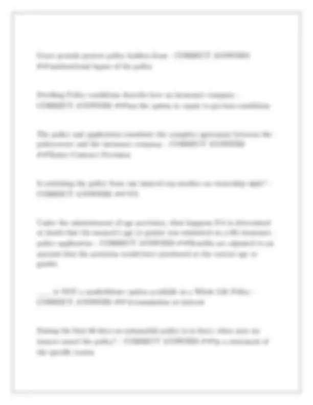 NJ Title Exam Questions and Answers: Insurance and Real Estate | Exams ...