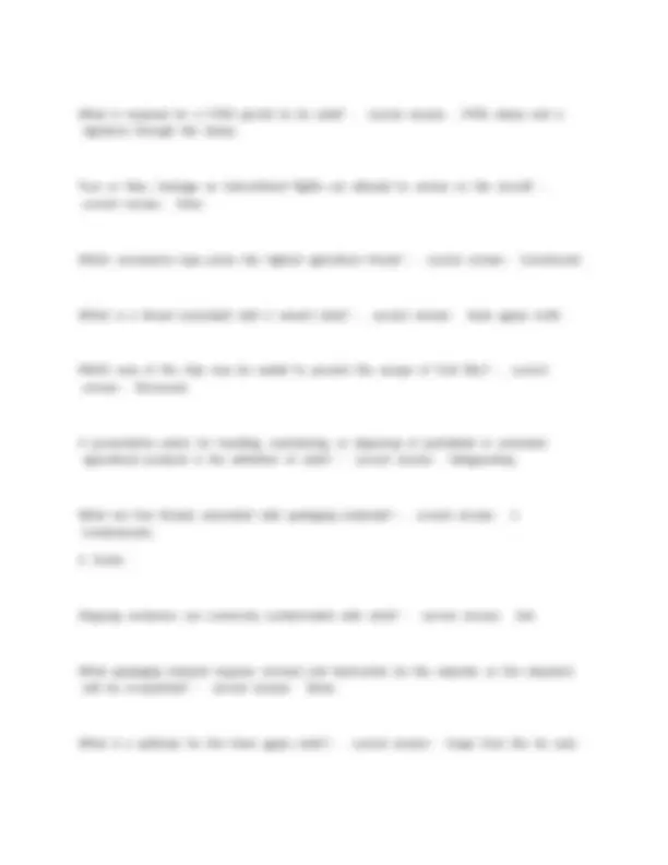 CBP_OBT Exam 8 With Complete Solutions | Exams Advanced Education | Docsity