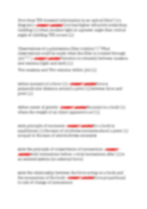 AQA A LEVEL PHYSICS PAPER 1 NEWEST EXAM 2025 WITH MULTIPLE CHOICE OF ...