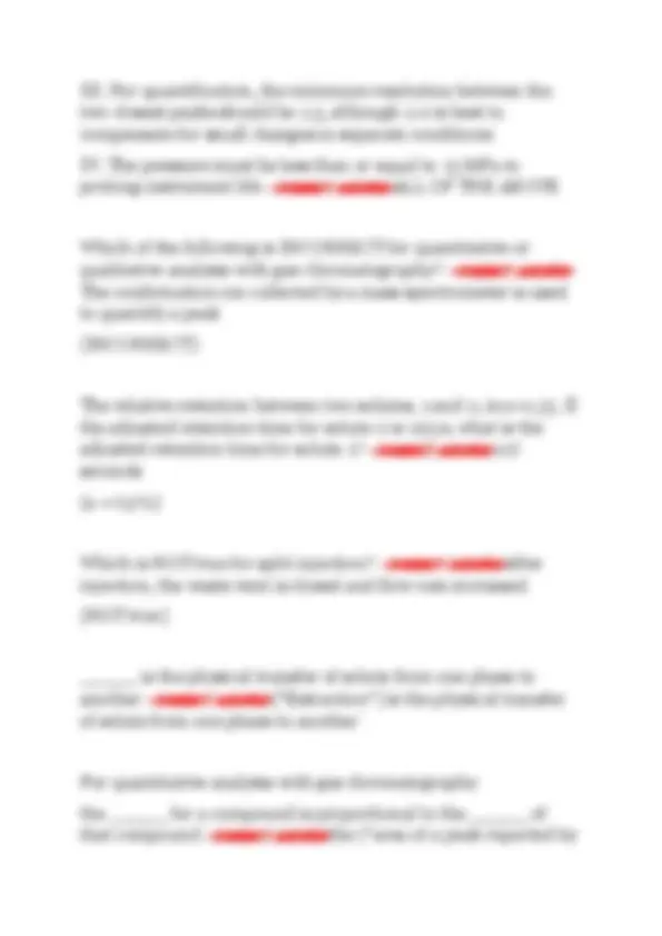 INSTRUMENTAL ANALYSIS (MULTIPLE CHOICE) NEWEST EXAM 2025 WITH QUESTIONS AND ANSWERS | Exams ...