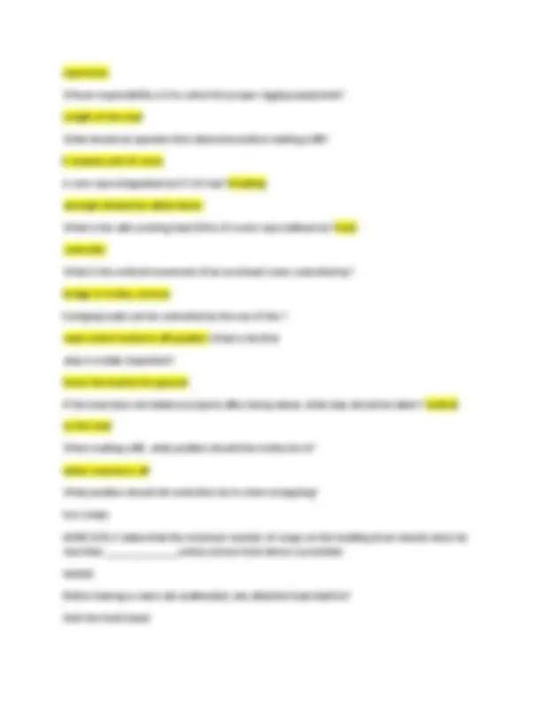 OVERHEAD CRANE TEST EXAM UPDATED FOR 2025 COMPREHENSIVE QUESTIONS AND ...