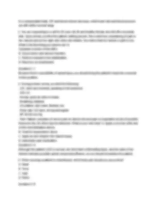 PHTLS 10th Edition Exam Updated For 2025 With 100% Guaranteed Solutions ...