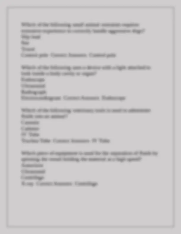 ICEV Questions With Complete Solutions | Exams Nursing | Docsity