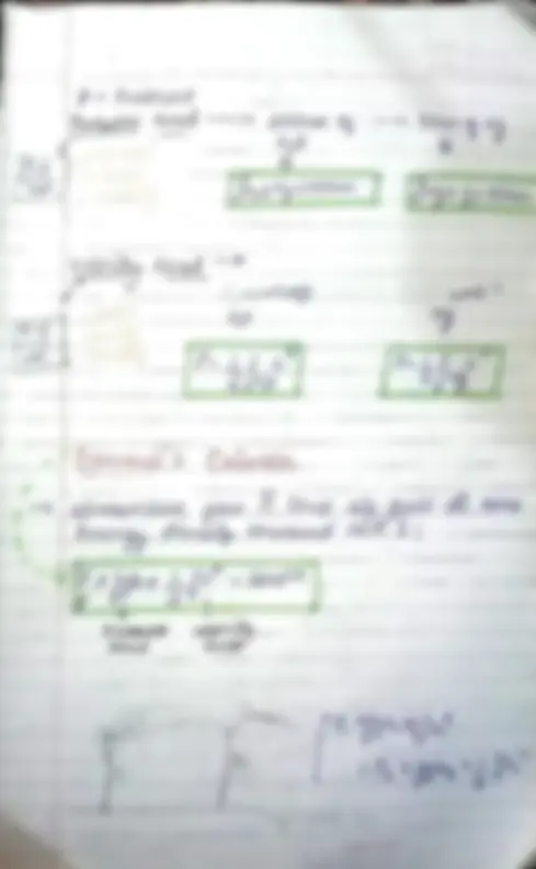 Fluid mechanics handwritten notes | Study notes Physics | Docsity