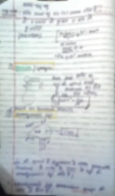 Fluid mechanics handwritten notes | Study notes Physics | Docsity